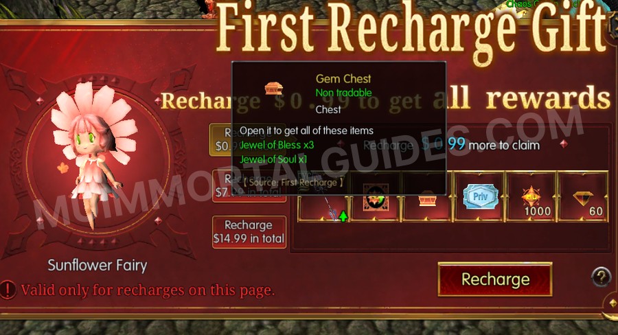 Gem Chest — MU Immortal Item